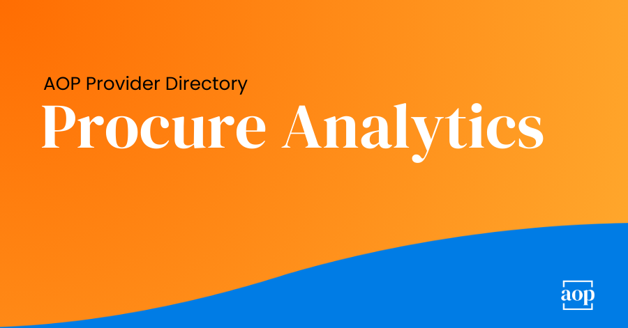 Procure Analytics | AOP Provider Directory